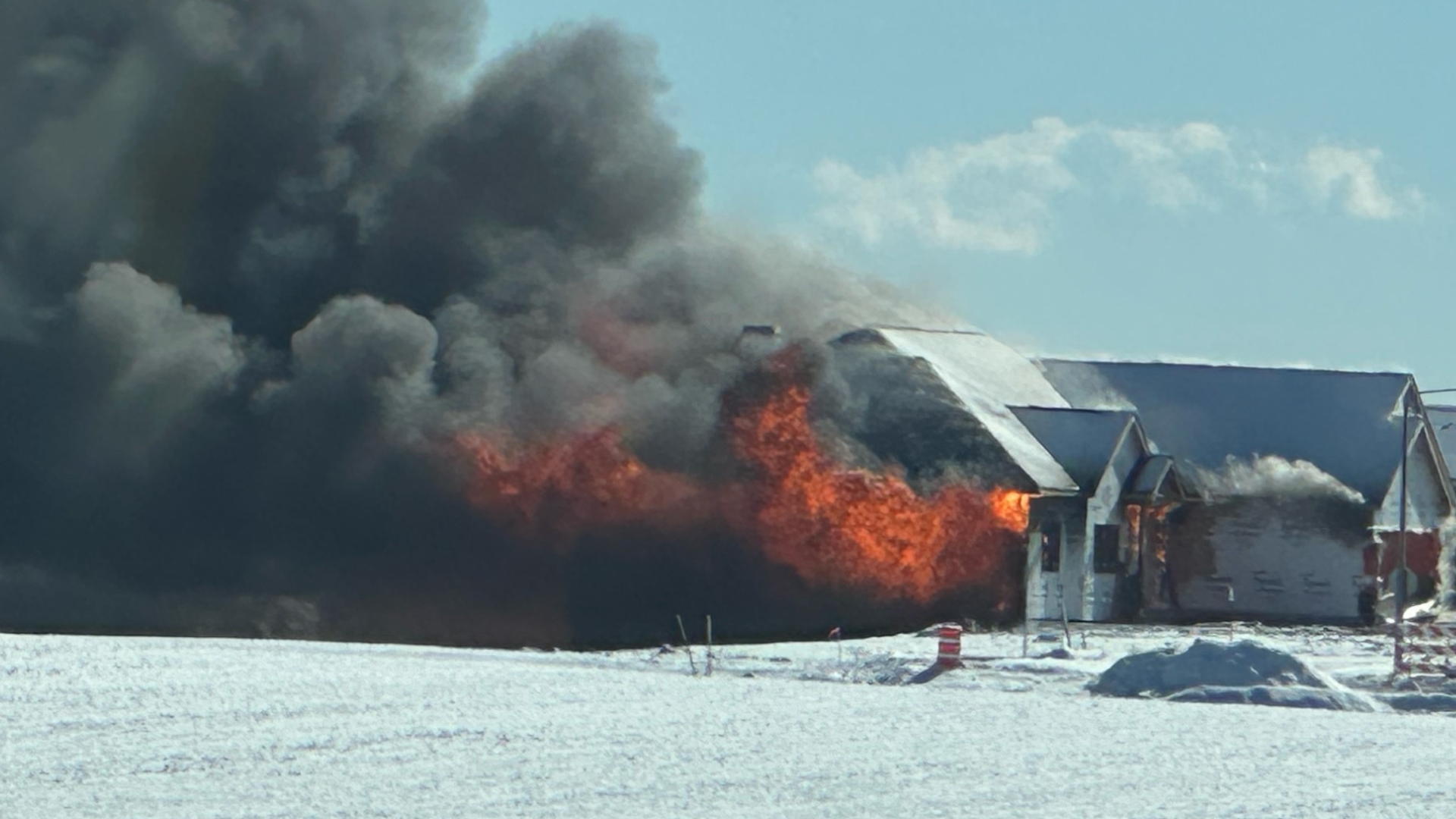 Investigation underway after fire at partially constructed home in ...