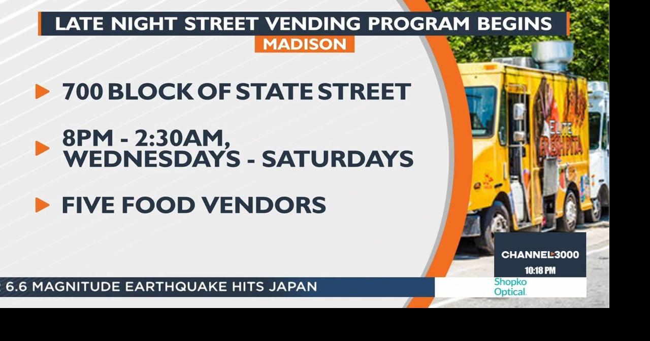 State Street Night Vending Program to launch Wednesday night | Food ...
