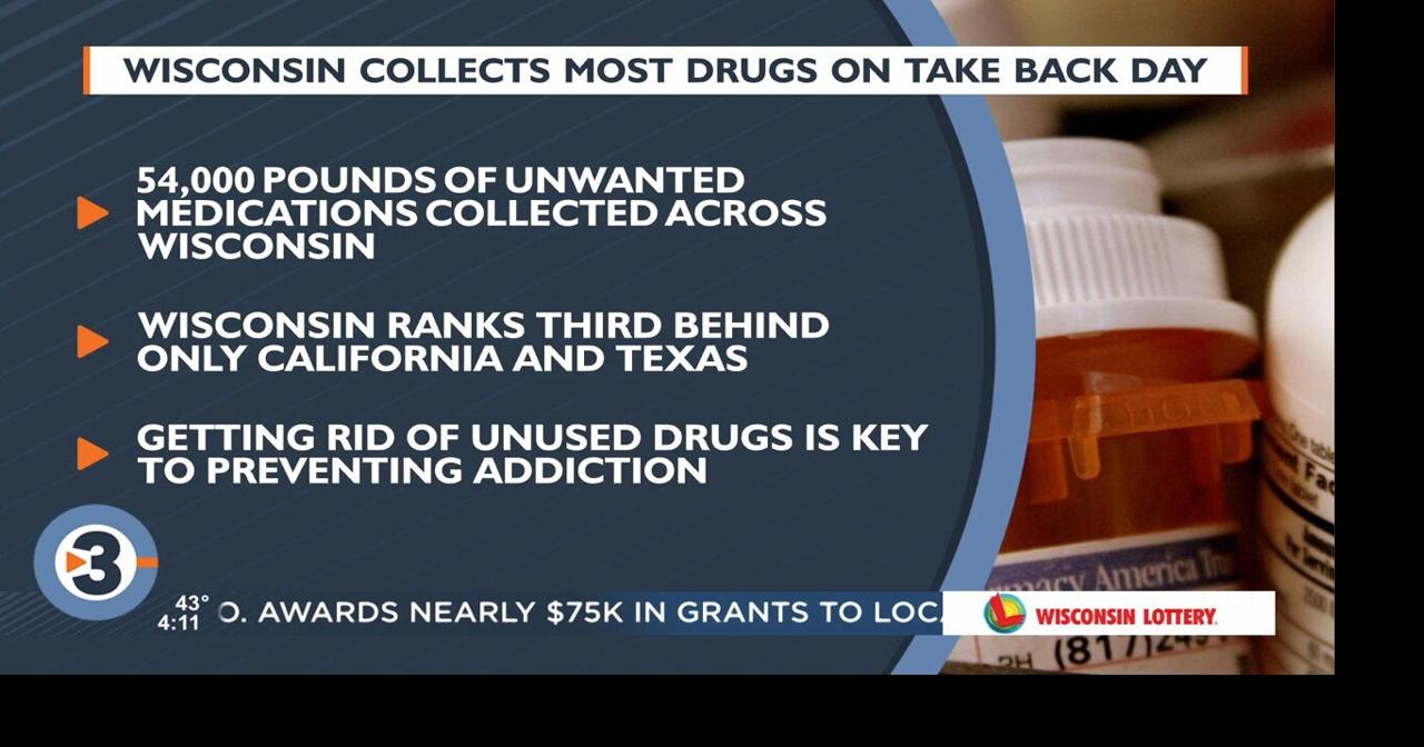 Wisconsin collected the most drugs in the country during fall Take Back ...