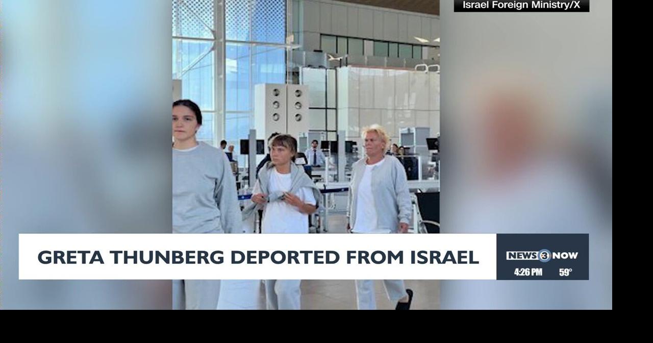 Greta Thunberg deported from Israel | Video | channel3000.com
