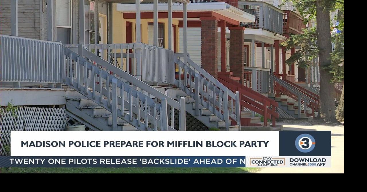 Madison police prepare for Mifflin Street Block Party | Video ...