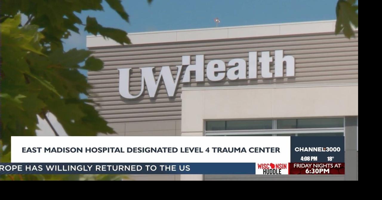 East Madison Hospital designated as Level 4 trauma center. | Video ...