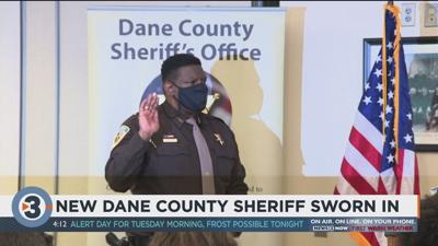 ‘Humanity, dignity and respect’: Kalvin Barrett sworn in as new Dane ...