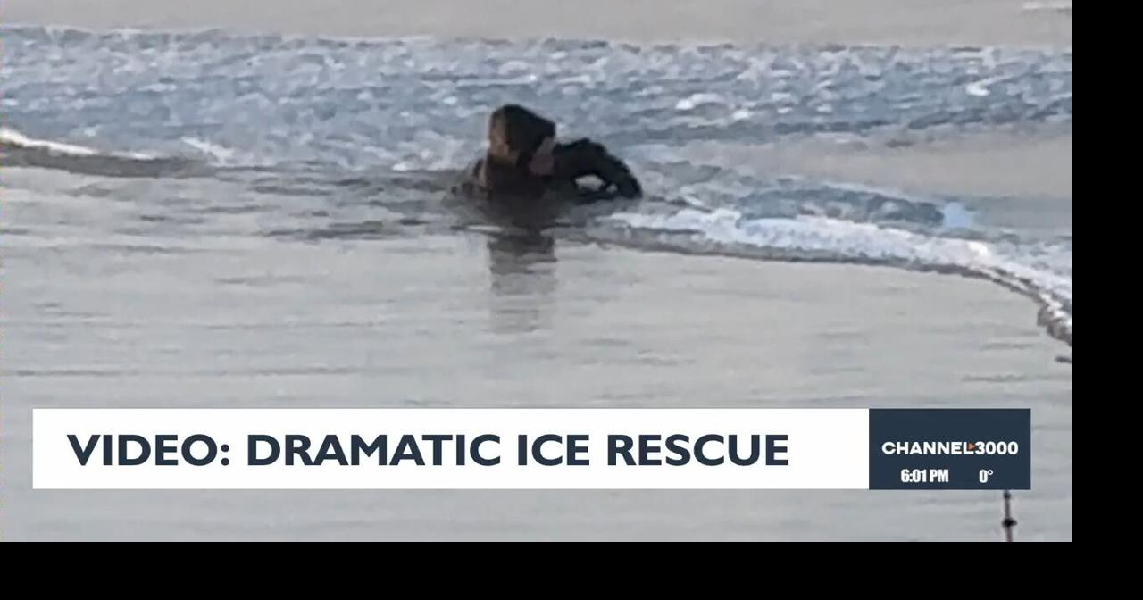 'There is no such thing as safe ice': Woman falls through ice on Lake ...