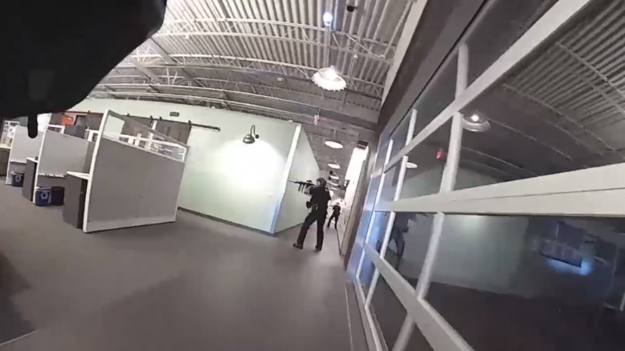 Bodycam footage shows exchange between Middleton shooter, officers ...