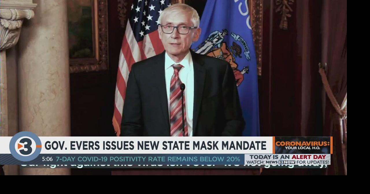 Gov. Evers issues new mask mandate after GOP repeal | Coronavirus news ...