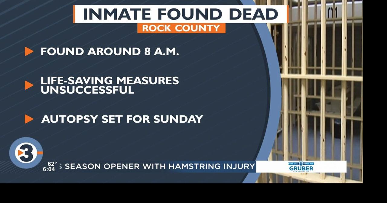 Rock County Sheriff's Office investigating after inmate found dead at ...