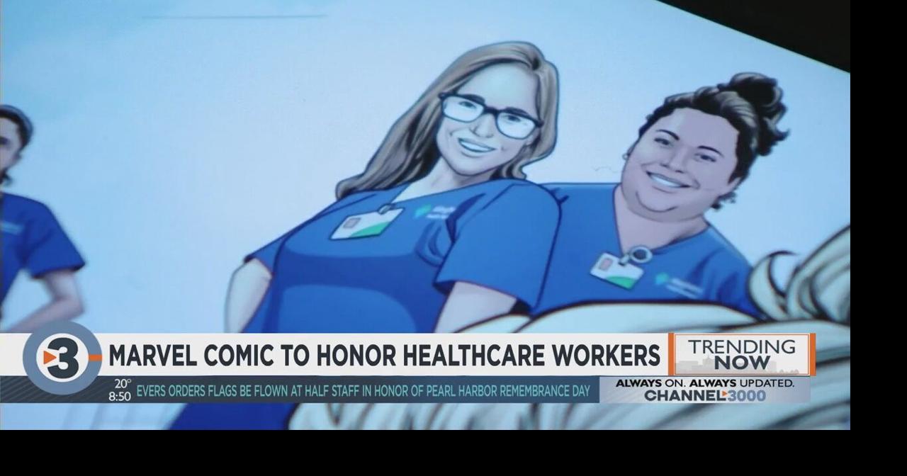 Marvel Comic honors healthcare workers by creating new comic | National ...