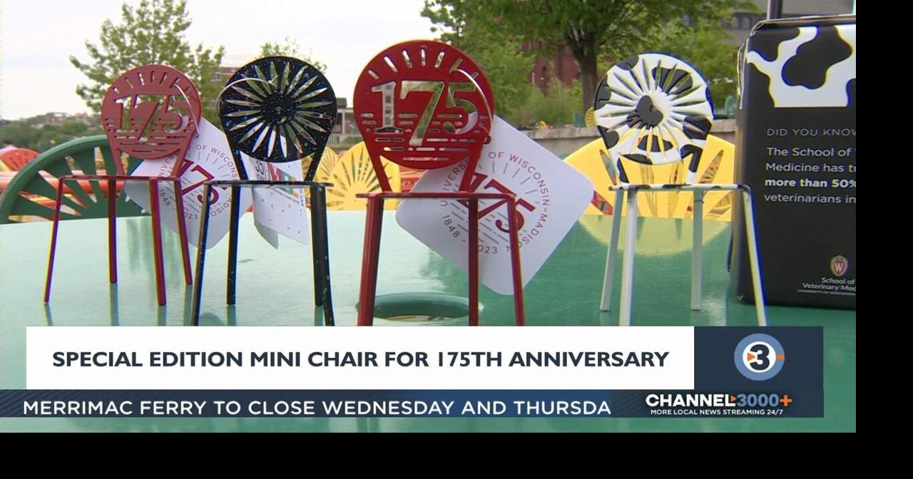 New mini Terrace chairs celebrate UW-Madison's 175th anniversary ...