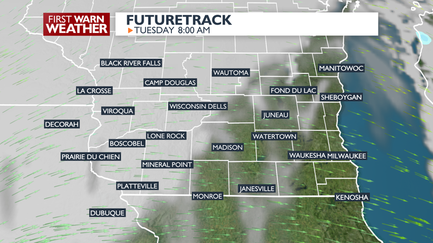 Light snow possible Tuesday and Wednesday, quiet to ring in 2026 ...