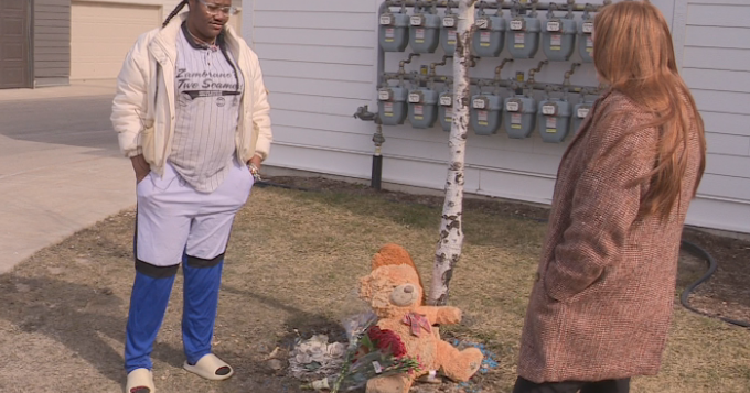 Illisha Grant speaks to News 3 Now at her son's memorial tree ...