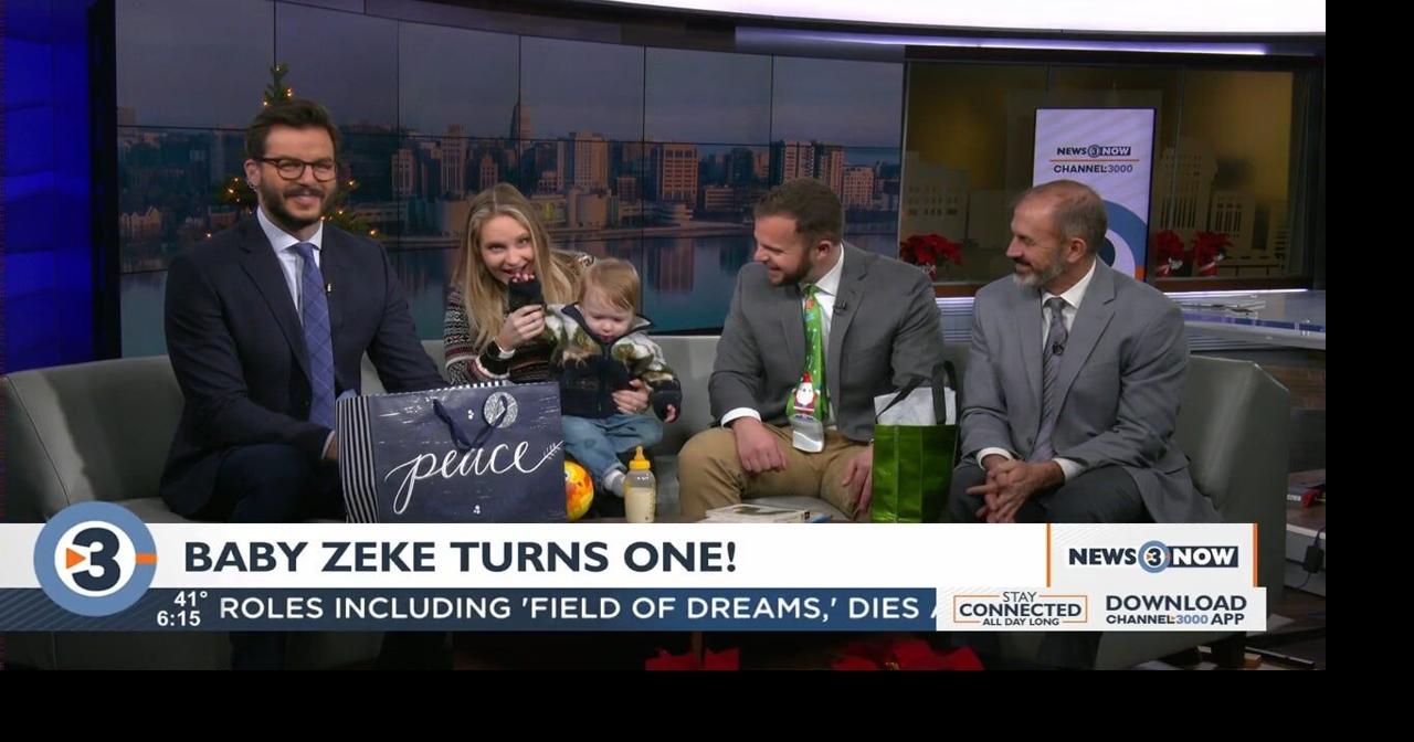 Baby Zeke turns one! | Video | channel3000.com