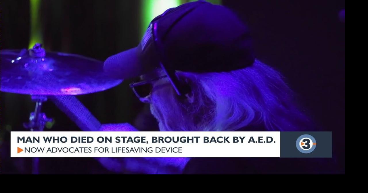 Man who died on stage, brought back by AED | Video | channel3000.com