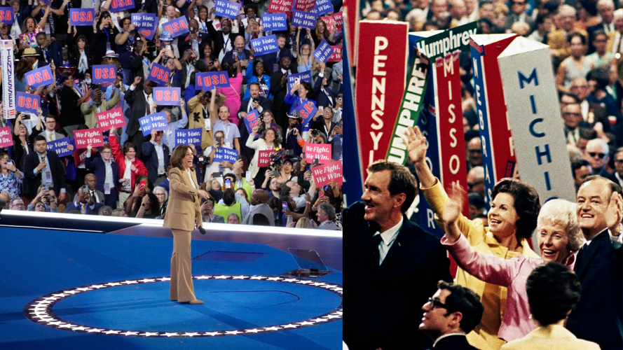 Chicago's history of political conventions: How 2024 has echoes of 1968 ...