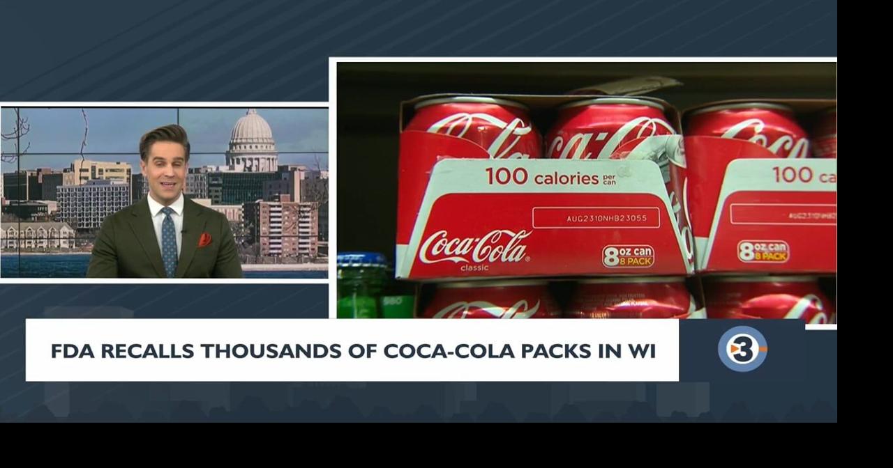 FDA recalls thousands of coke cans in Wisconsin and Illinois | Video ...