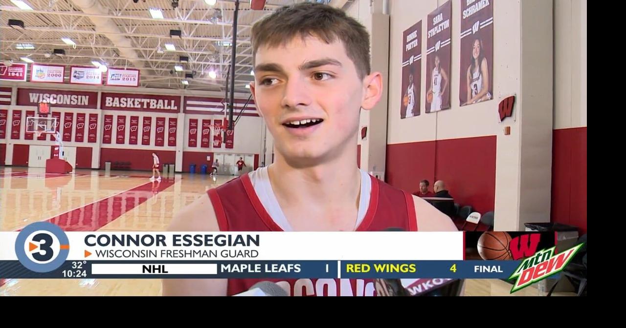 Connor Essegian looking forward to Wisconsin’s trip to Assembly Hall ...