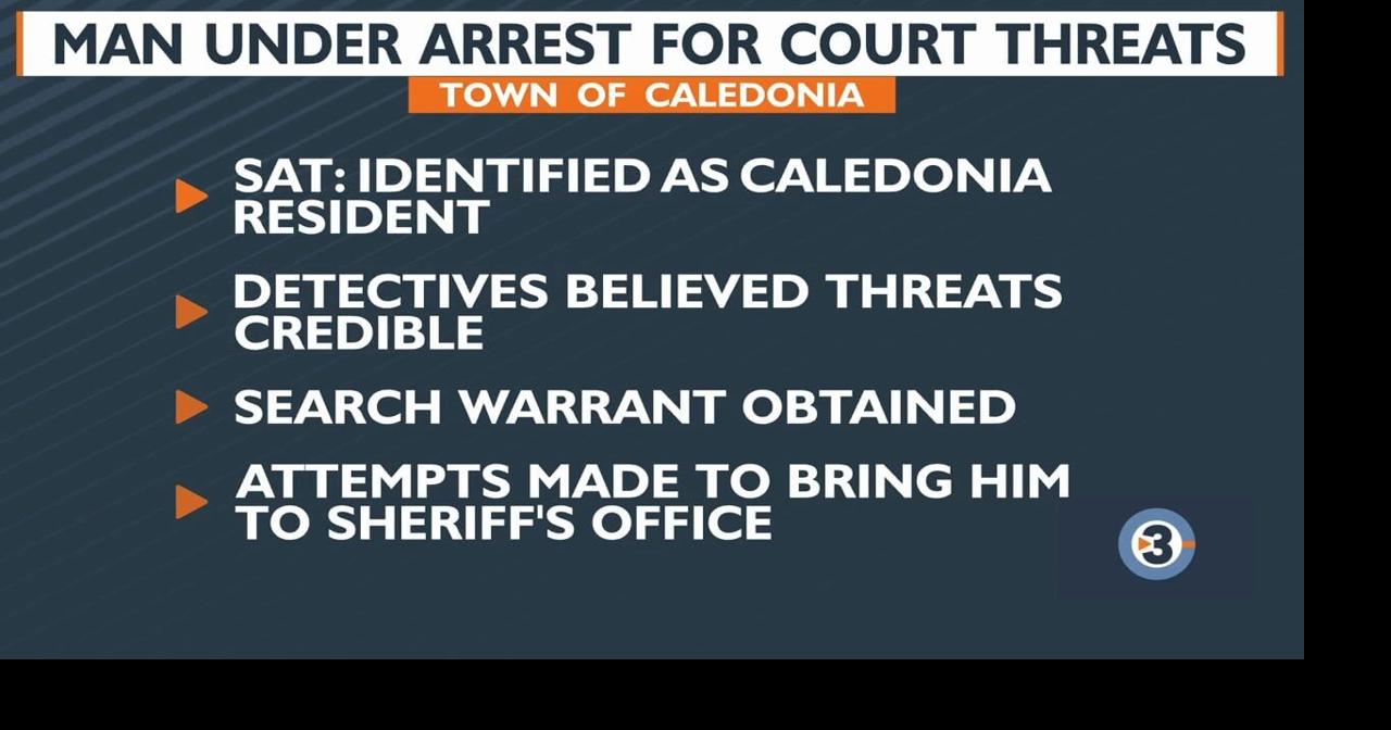 Columbia Co. man under arrest for court, judge threats | Video ...