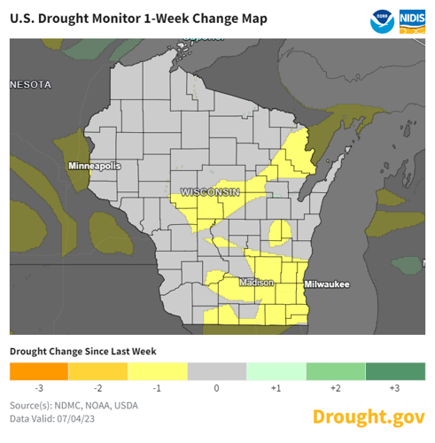 Most of Dane Co. faces extreme drought as conditions worsen throughout ...