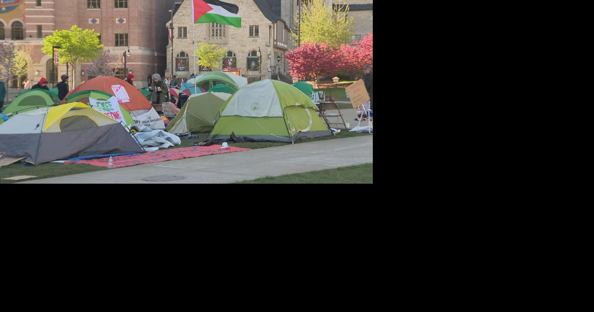 Protests on UW-Madison campus enter second night | News | channel3000.com