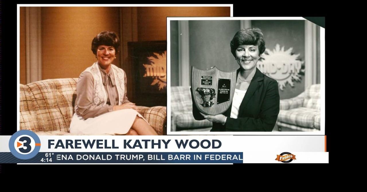 Former WISC-TV anchor Kathy Wood dies at 81 | Top Videos | channel3000.com