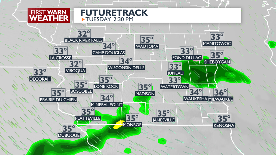 Dry and mild during the day Monday, freezing rain Monday night | Latest ...