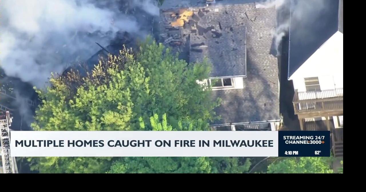 Fire crews battle multiple house fires in Milwaukee | News ...
