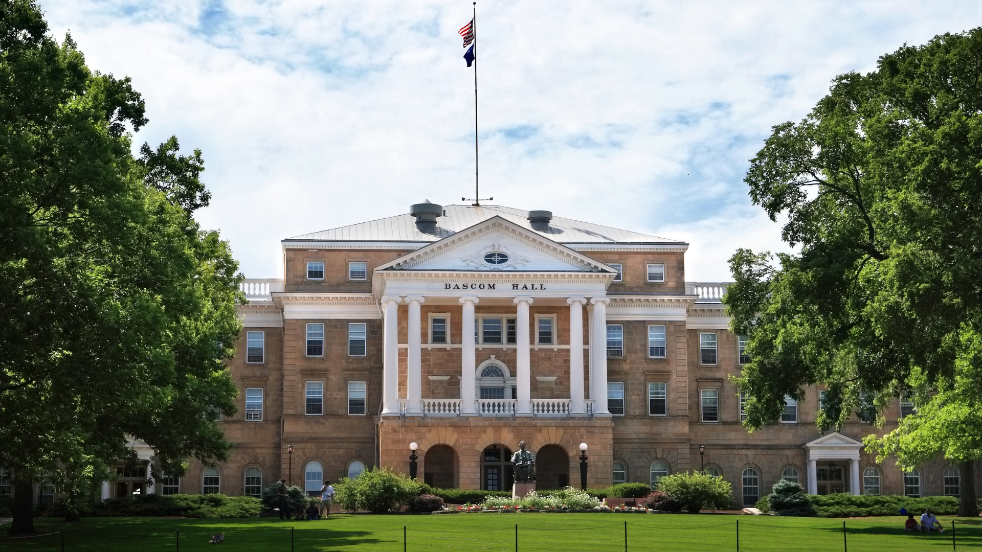 UWPD investigating red-paint vandalism at UW-Madison's Bascom Hall ...