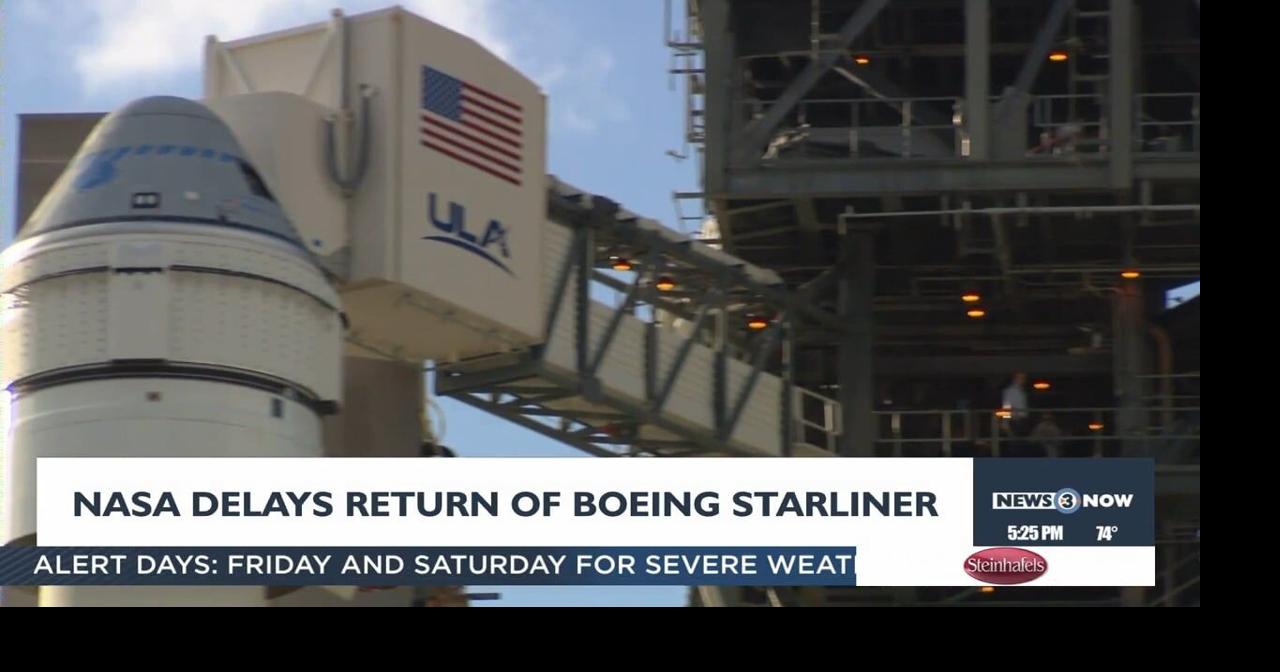 NASA delays return of Boeing Starliner | Video | channel3000.com