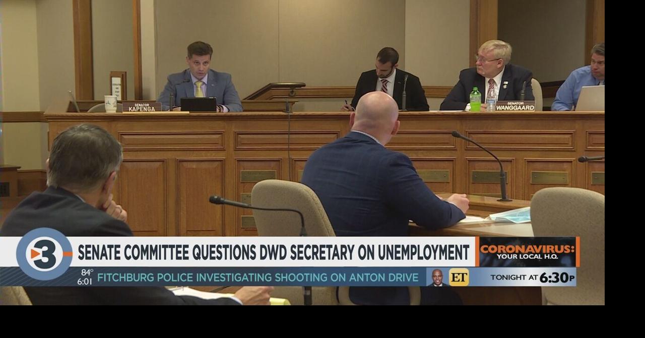 Wisconsin lawmakers question DWD secretary on unemployment insurance ...