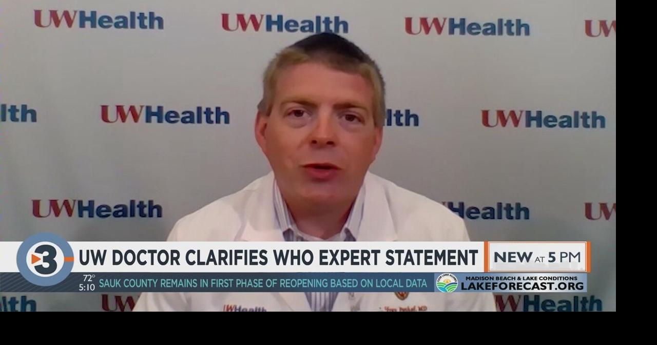UW doctor clarifies WHO expert statement | Coronavirus news ...