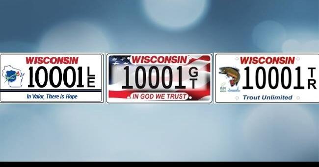 WisDOT issues new Law Enforcement Memorial Plate | Local News ...
