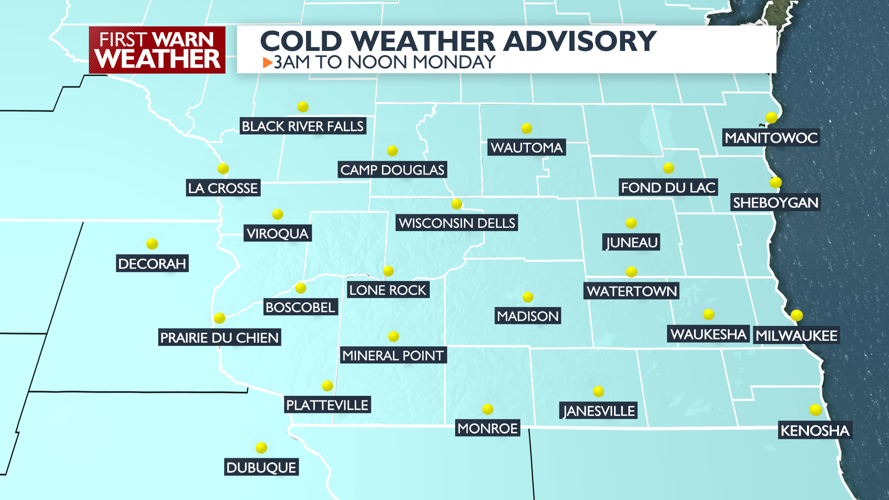 More light snow today with ALERT DAY cold beginning tonight | Latest ...