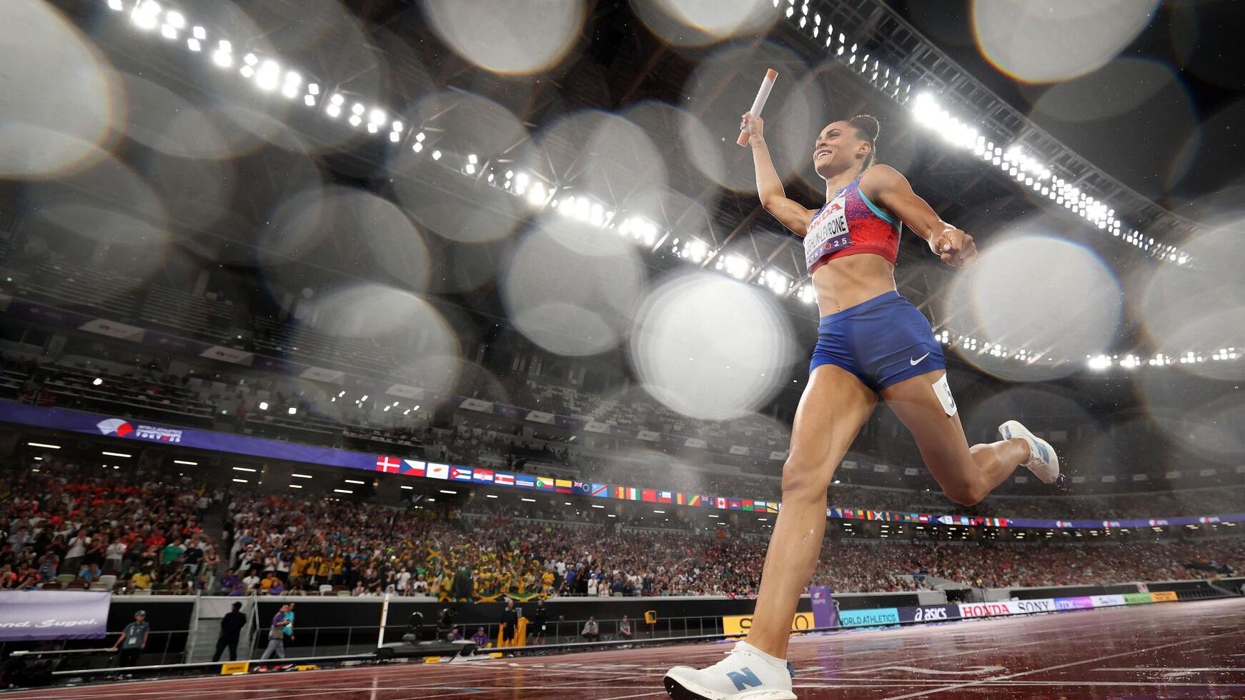 American Cole Hocker rebounds from ‘robbed’ 1500m disqualification to clinch men’s 5000m world ...