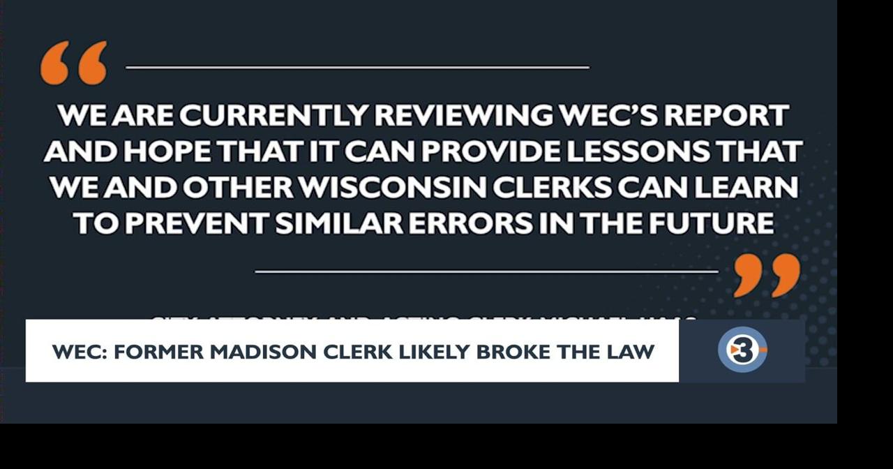 WEC completes investigation into missing Madison ballots, admonishes ...