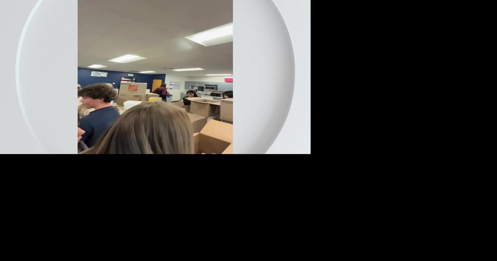 Colorado students turn high school into community food bank during shutdown | National and World ...