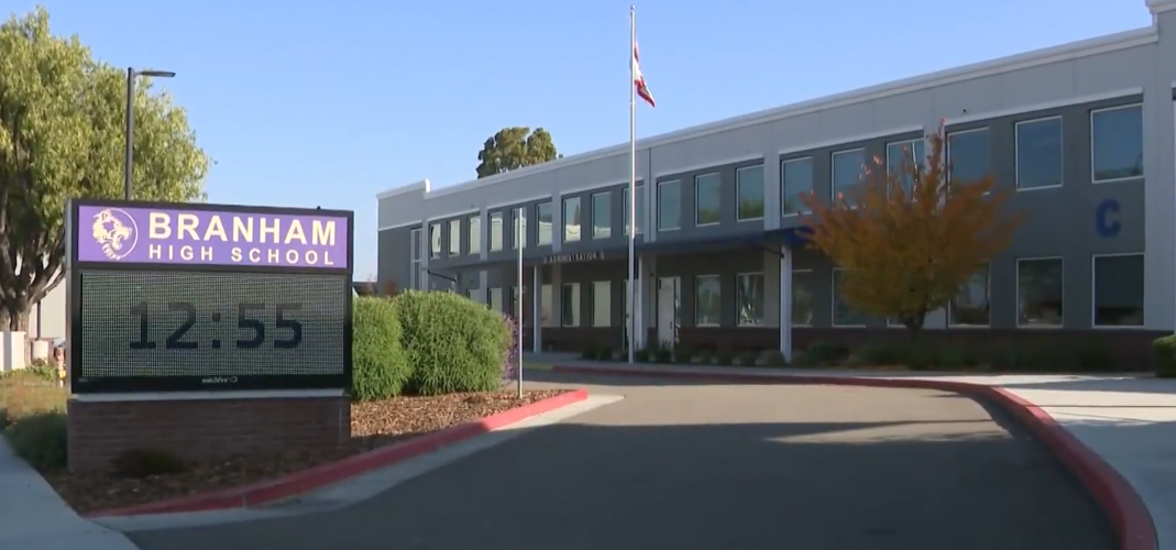 High school students in San Jose form swastika on football field, post ...