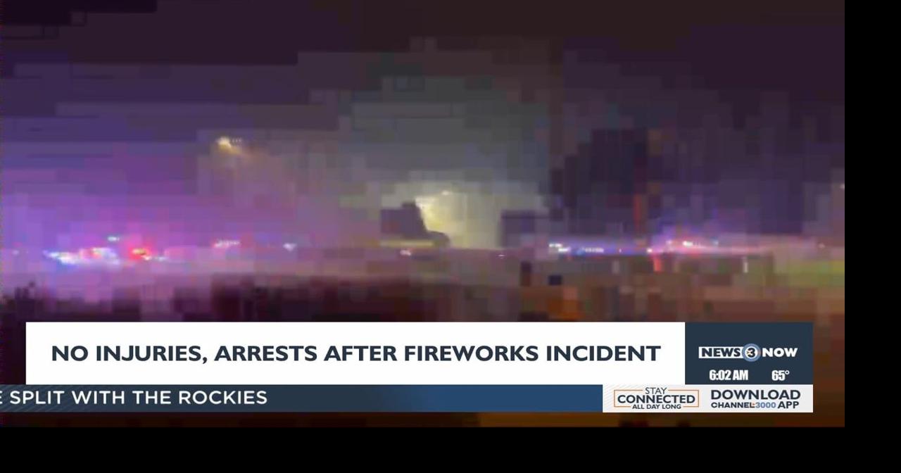 No injuries, arrests after fireworks incident | Video | channel3000.com