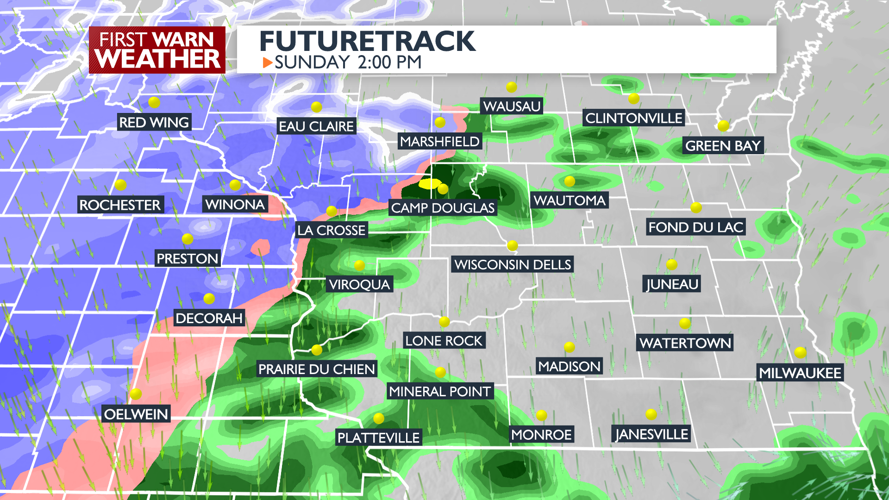 ALERT DAY for snow, wind, and flash freeze Sunday night | Latest ...
