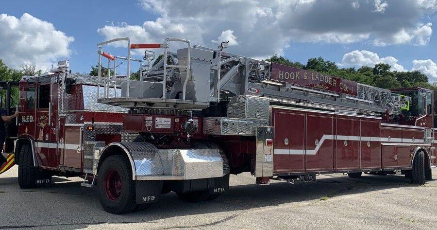Madison Fire Department brings heavy-duty tiller aerial ladder in ...