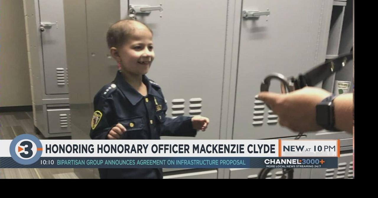 DeForest Police Department remembers honorary officer Mackenzie Clyde ...