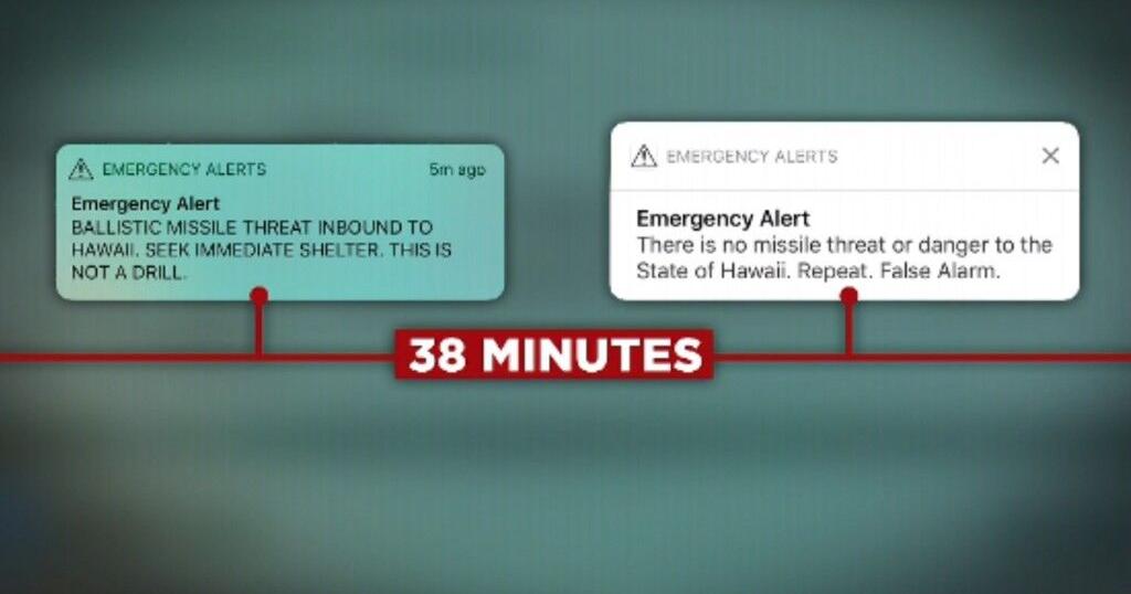 Timeline of the Hawaii false missile alert shows how drill went wrong ...