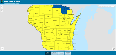 Wisconsin DNR says fire danger 'high' across Wisconsin | News ...