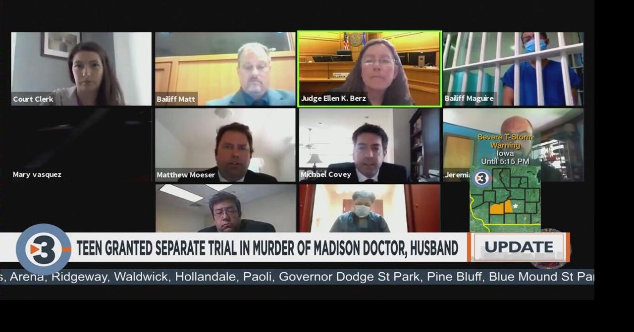 Teen granted separate trial in murder of Madison doctor, husband ...