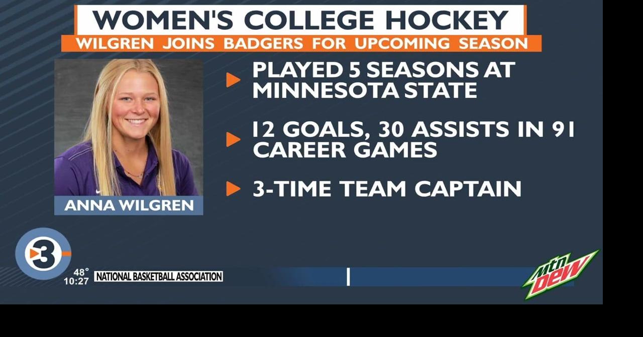Anna Wilgren joins Wisconsin women's hockey | Sports | channel3000.com