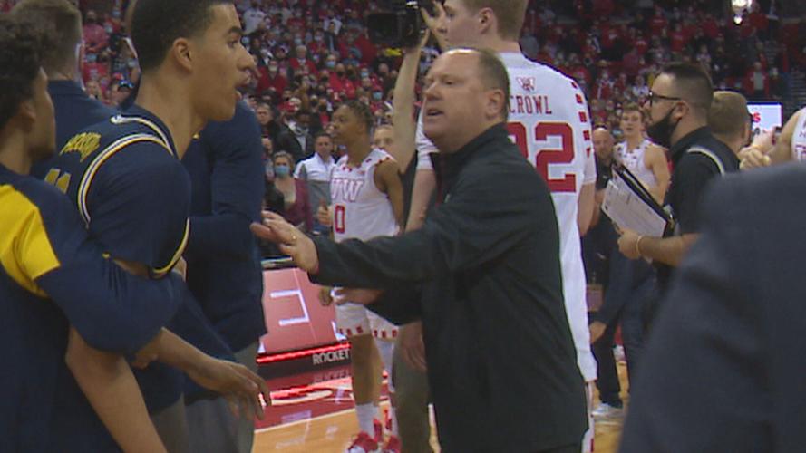 Big Ten investigating postgame fight in Badgers win over Wolverines ...
