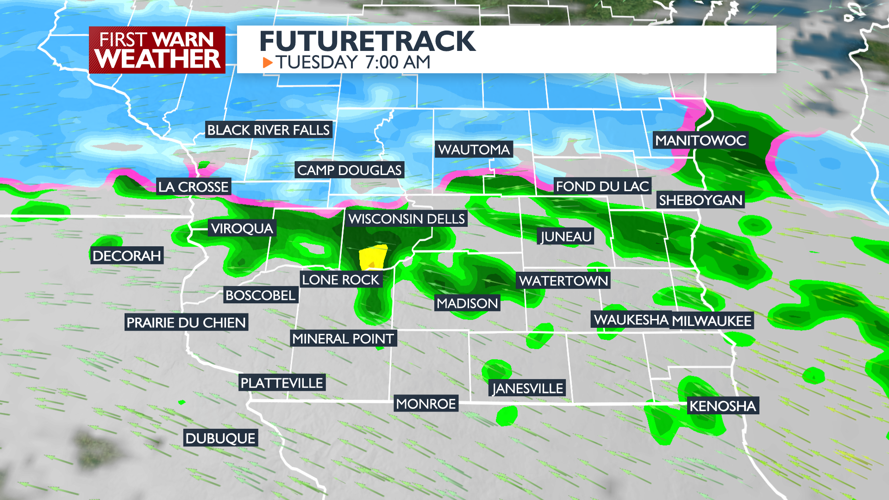 An ALERT DAY for some due to snowfall tonight | Latest Weather Forecast ...