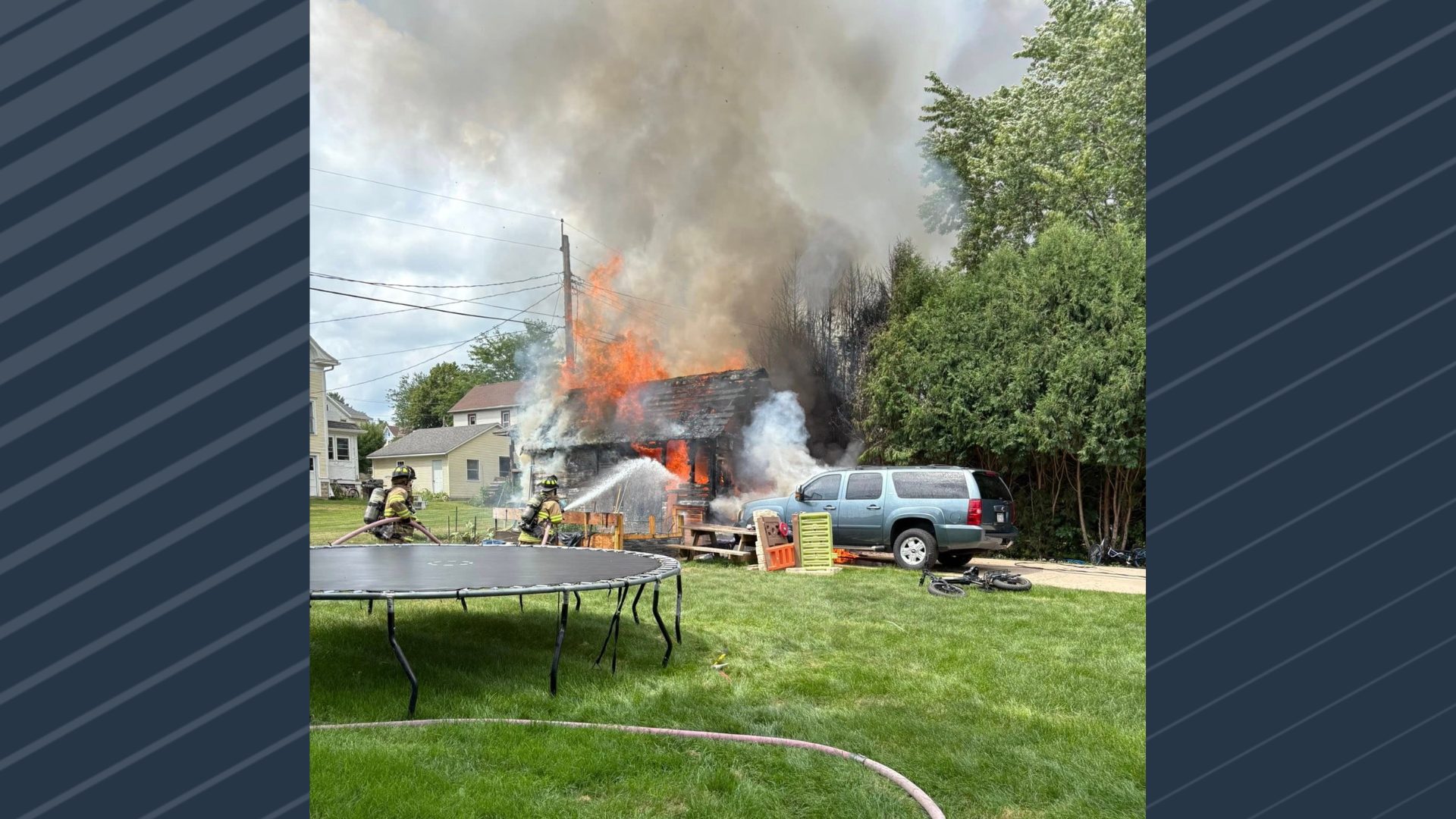 Garage fire in New Glarus results in total loss | News | channel3000.com
