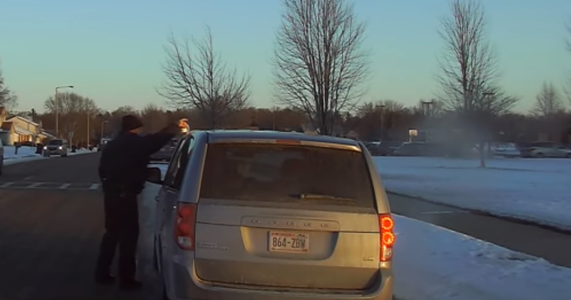 DeForest police officer rescues coffee cup from a car roof | Features ...