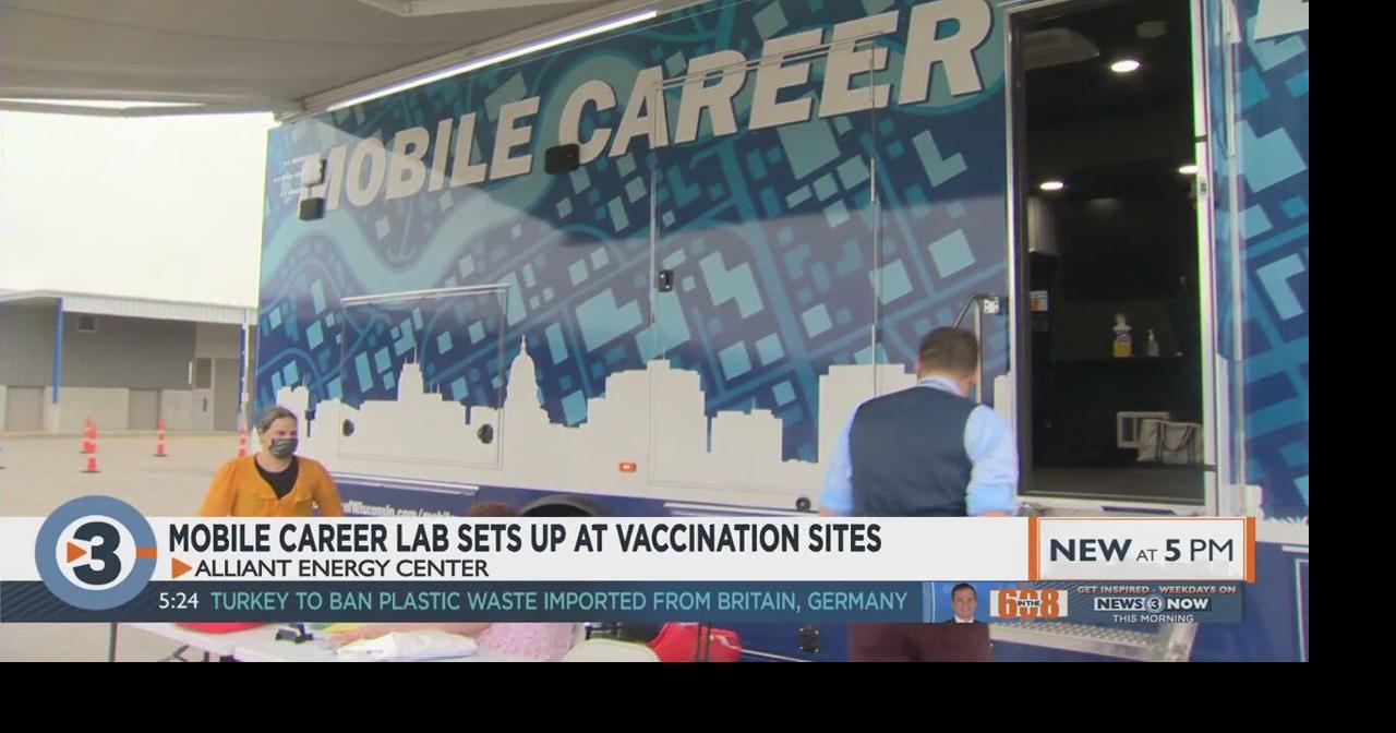 Mobile career lab sets up at vaccination sites, helping people find ...