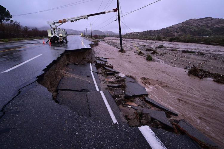 Another storm slams California on Christmas Day with flooding rain ...